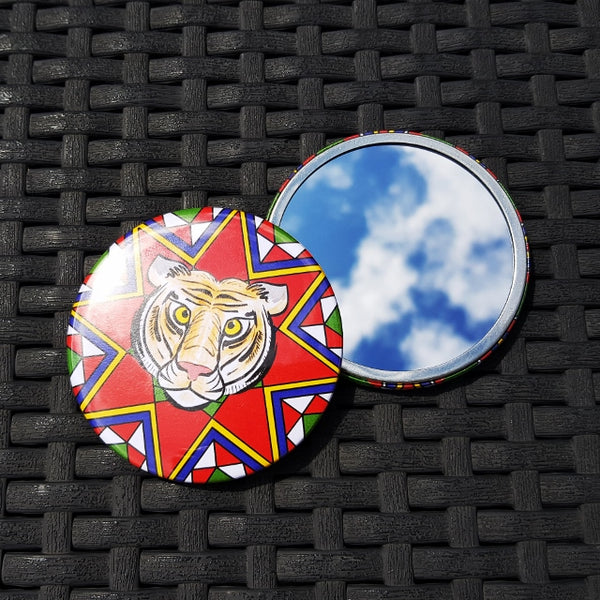 Tiger Pocket Mirror – Super Dread Shop